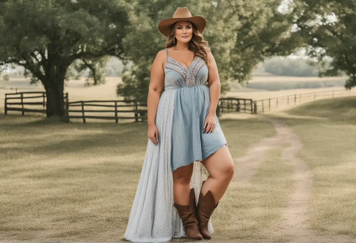 49 Flirty Plus Size Outfits To Wear To Your Next Country Concert Needlestar