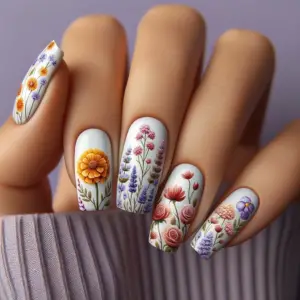 15 Unique Acrylic Nail Designs To Dazzle And Delight - NeedleStar