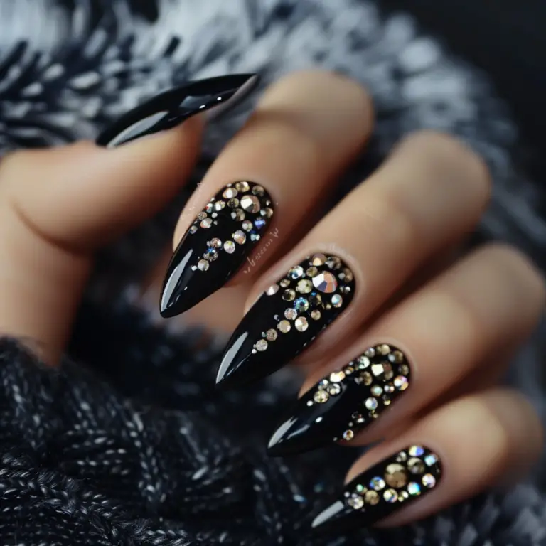 12 Black Nail Ideas to Elevate Your Style! 💅 – NeedleStar
