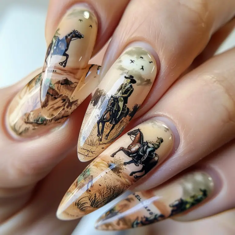 Saddle Up with These Punchy Western Nail Designs – NeedleStar