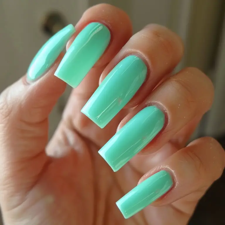 Refresh Your Style with 13+ Minty Green Nails! – NeedleStar