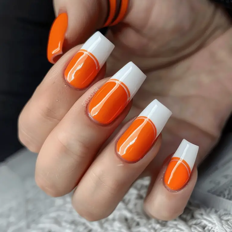 Squeeze The Day With 13 Orange Nail Designs – NeedleStar
