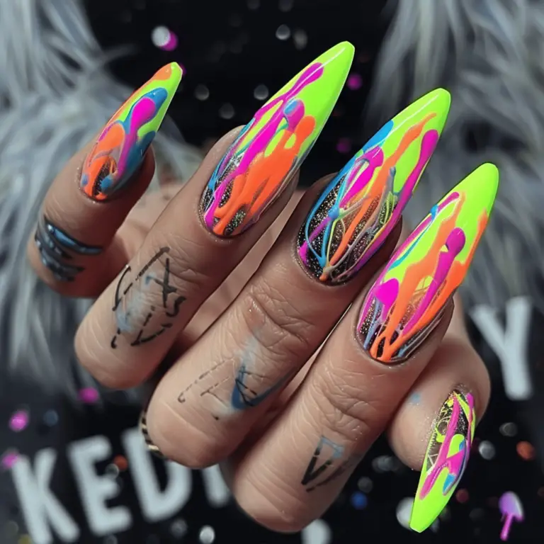 Escape to Paradise with 10+ Vibrant Tropical Nails! 🌴 – NeedleStar