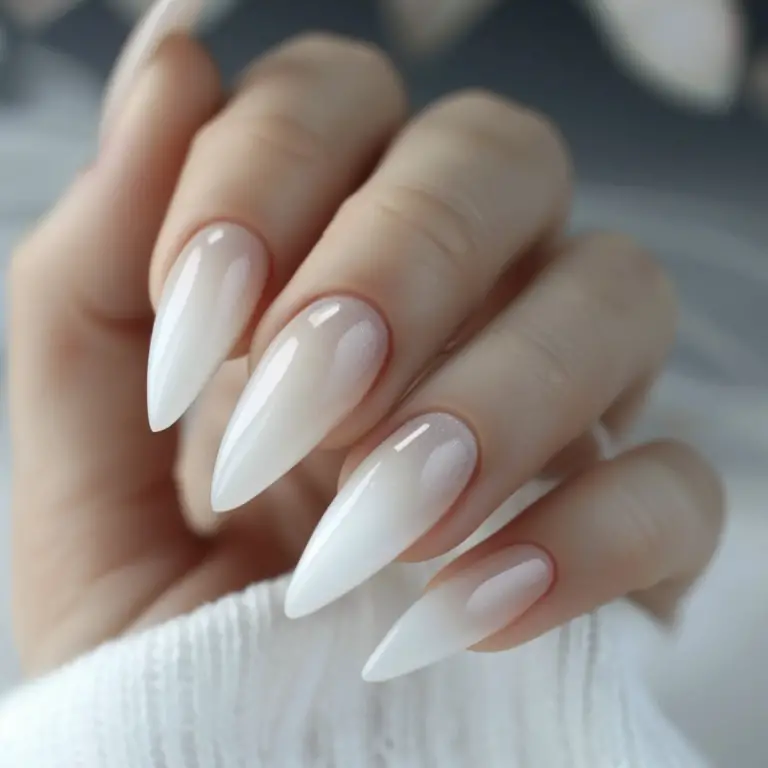 Pure Elegance: 13 White Nail Ideas To Charm – NeedleStar