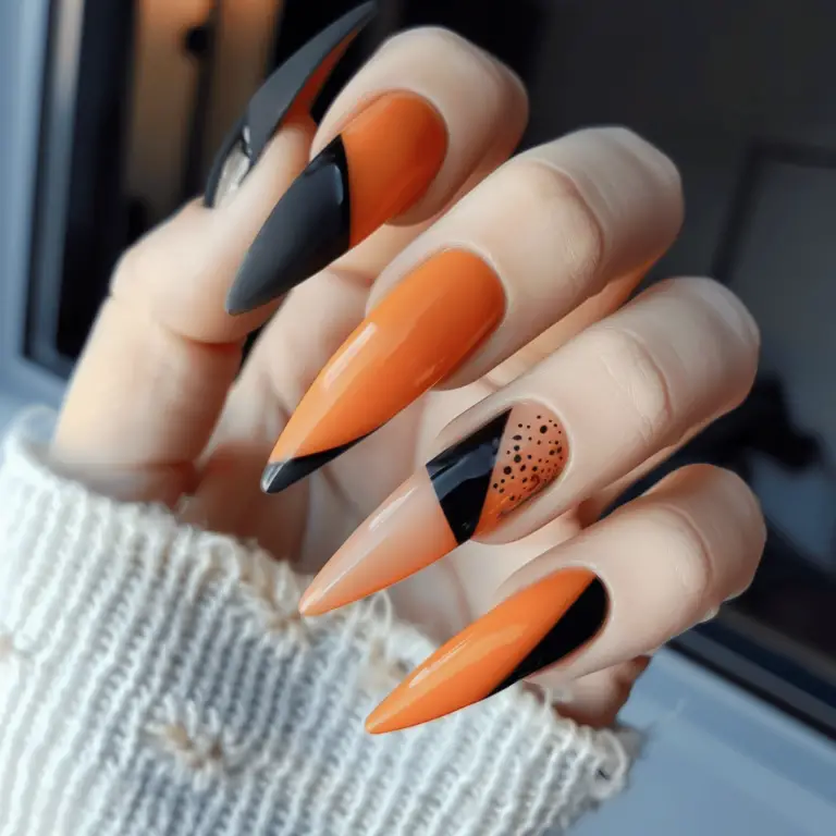 Squeeze The Day With 13 Orange Nail Designs – NeedleStar