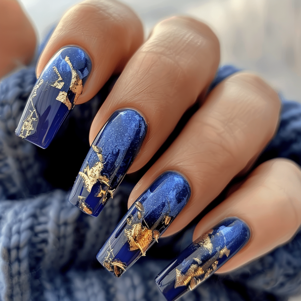 10 Acrylic Nails That Rule In Royal Blue – NeedleStar