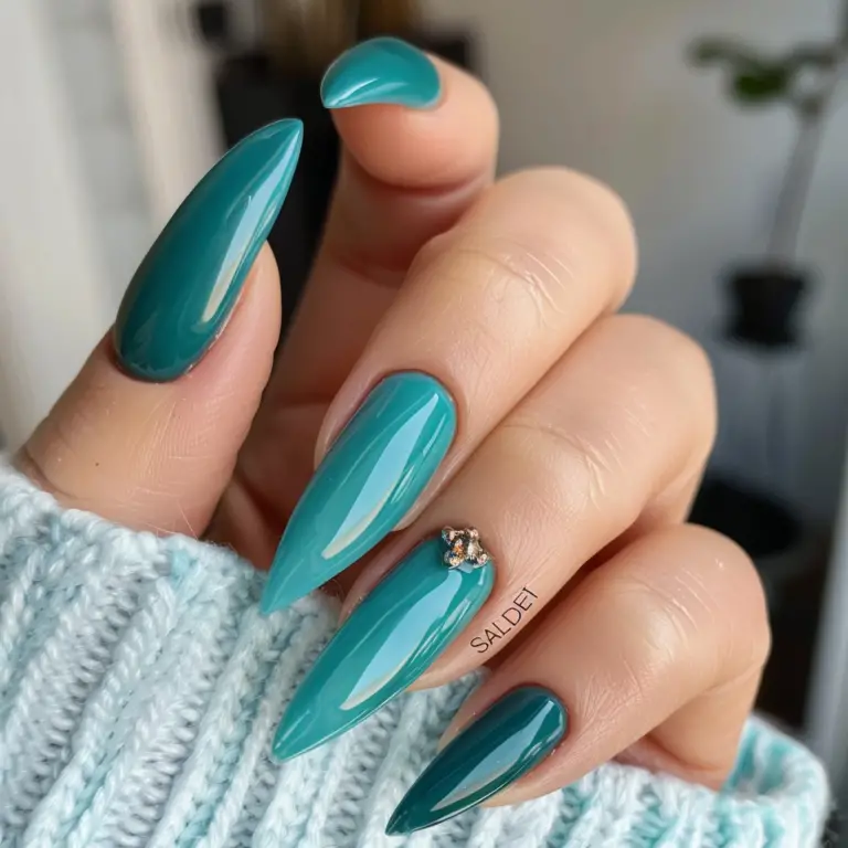 Upgrade Your Style with 13 Stunning Teal Nail Ideas – NeedleStar