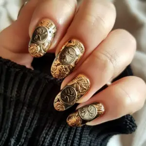 13 Dazzling Gold Nail Ideas To Sparkle Your Fingers – NeedleStar