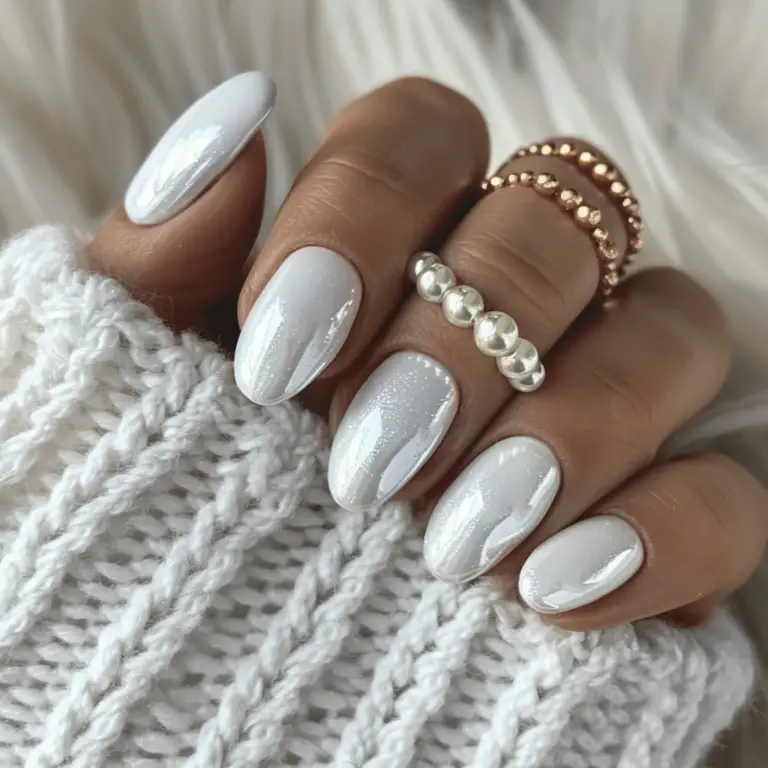 Pure Elegance: 13 White Nail Ideas To Charm – NeedleStar