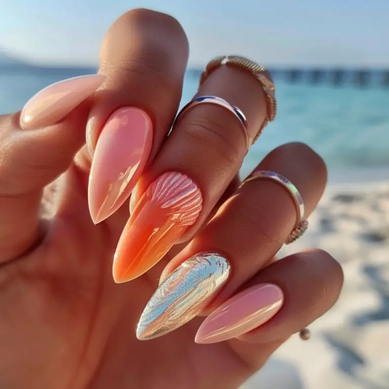 Channel Beach Vibes with Gorgeous Coral Nail Ideas – NeedleStar