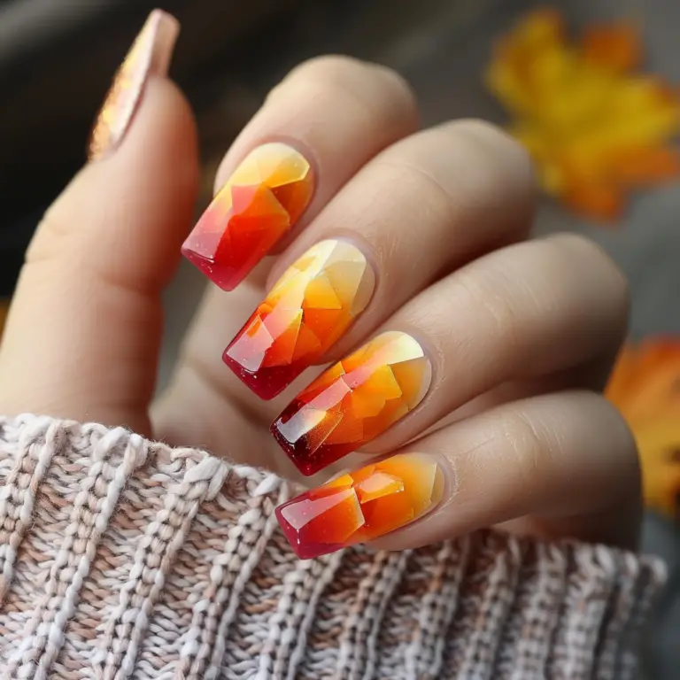 Squeeze The Day With 13 Orange Nail Designs – NeedleStar