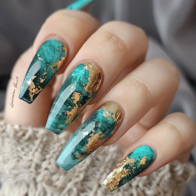 Upgrade Your Style with 13 Stunning Teal Nail Ideas – NeedleStar