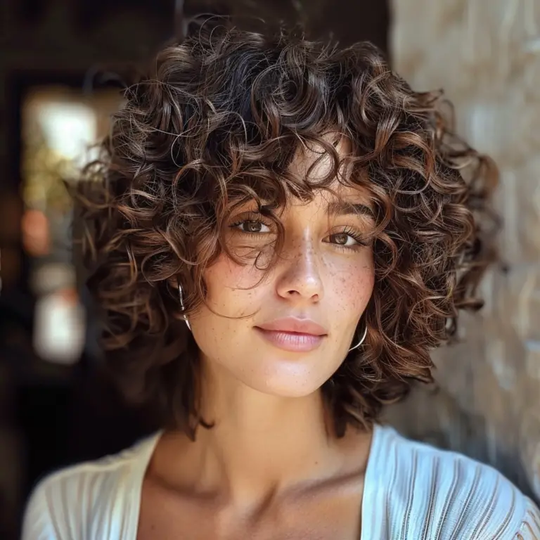 Enhance Your Curly Hair with Face-Framing Layers! – NeedleStar