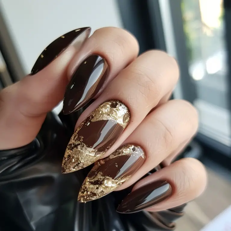 13 Stunning Brown Nail Designs To Fall In Love With – NeedleStar