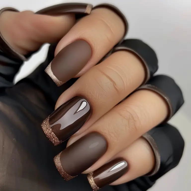 13 Stunning Brown Nail Designs To Fall In Love With – NeedleStar