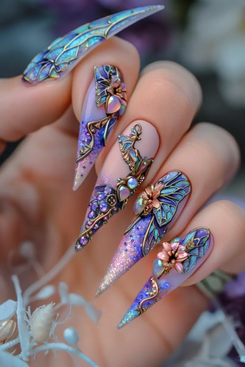 13 Enchanting Fairy Nail Art Designs To Try – NeedleStar