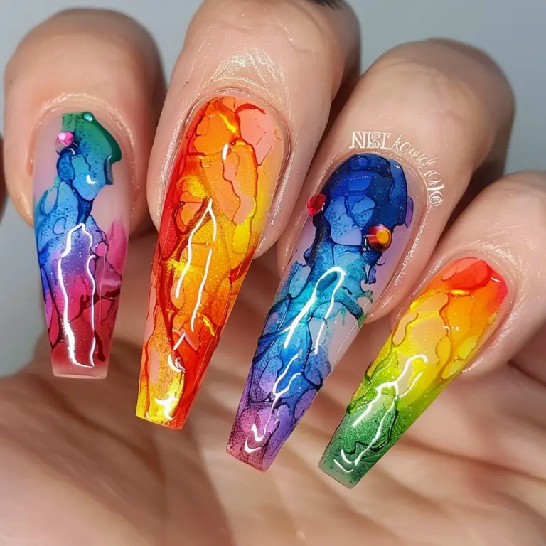 10+ Stunning Coffin Nail Designs Perfect For Summer – NeedleStar