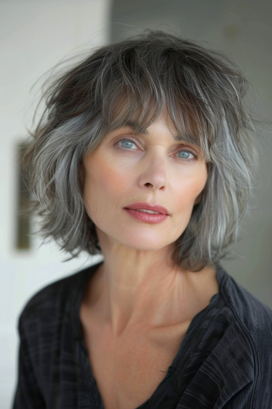 13 Chic Hairstyles With Bangs For Women Over 50 To Refresh Your Look ...