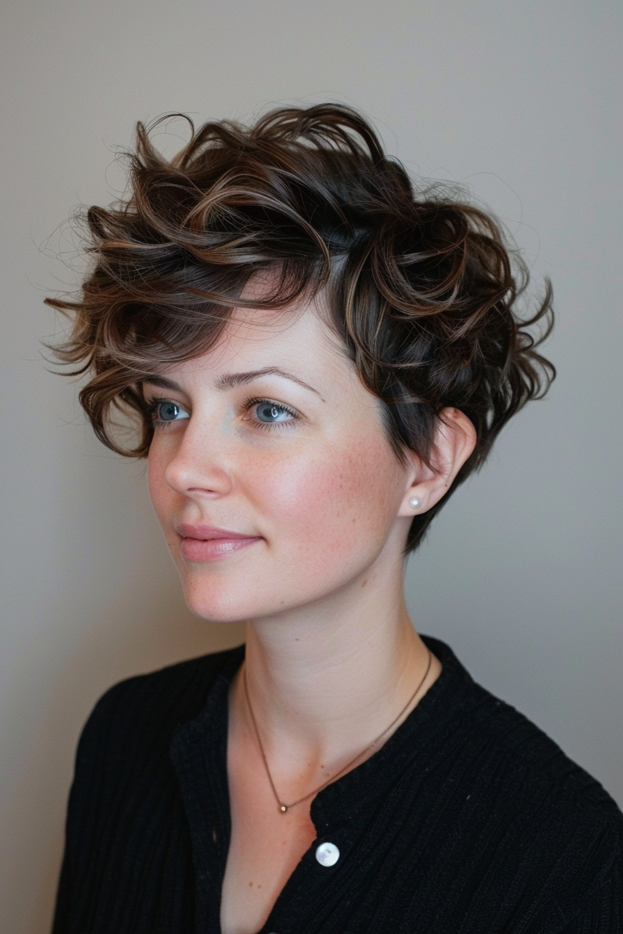 12+ Short Curly Shag Haircuts That Will Make You Want To Book An ...