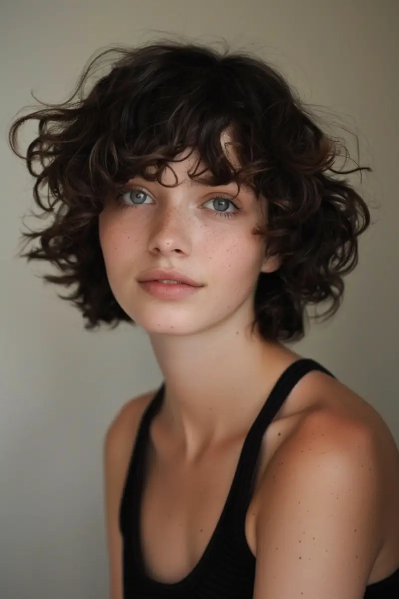 12+ Short Curly Shag Haircuts That Will Make You Want To Book An ...