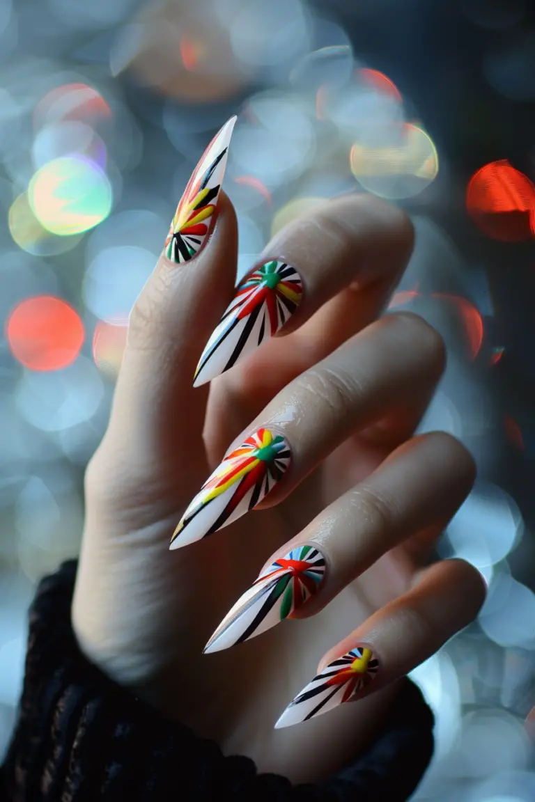 10+ Explosive Firework Nail Designs To Light Up Your Look – NeedleStar