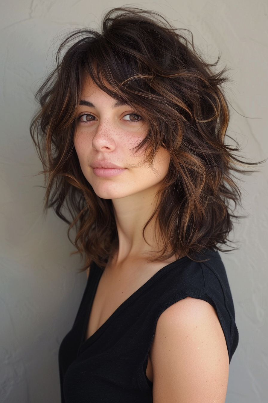 13 Medium Shaggy Hairstyles For A Trendy Look – NeedleStar