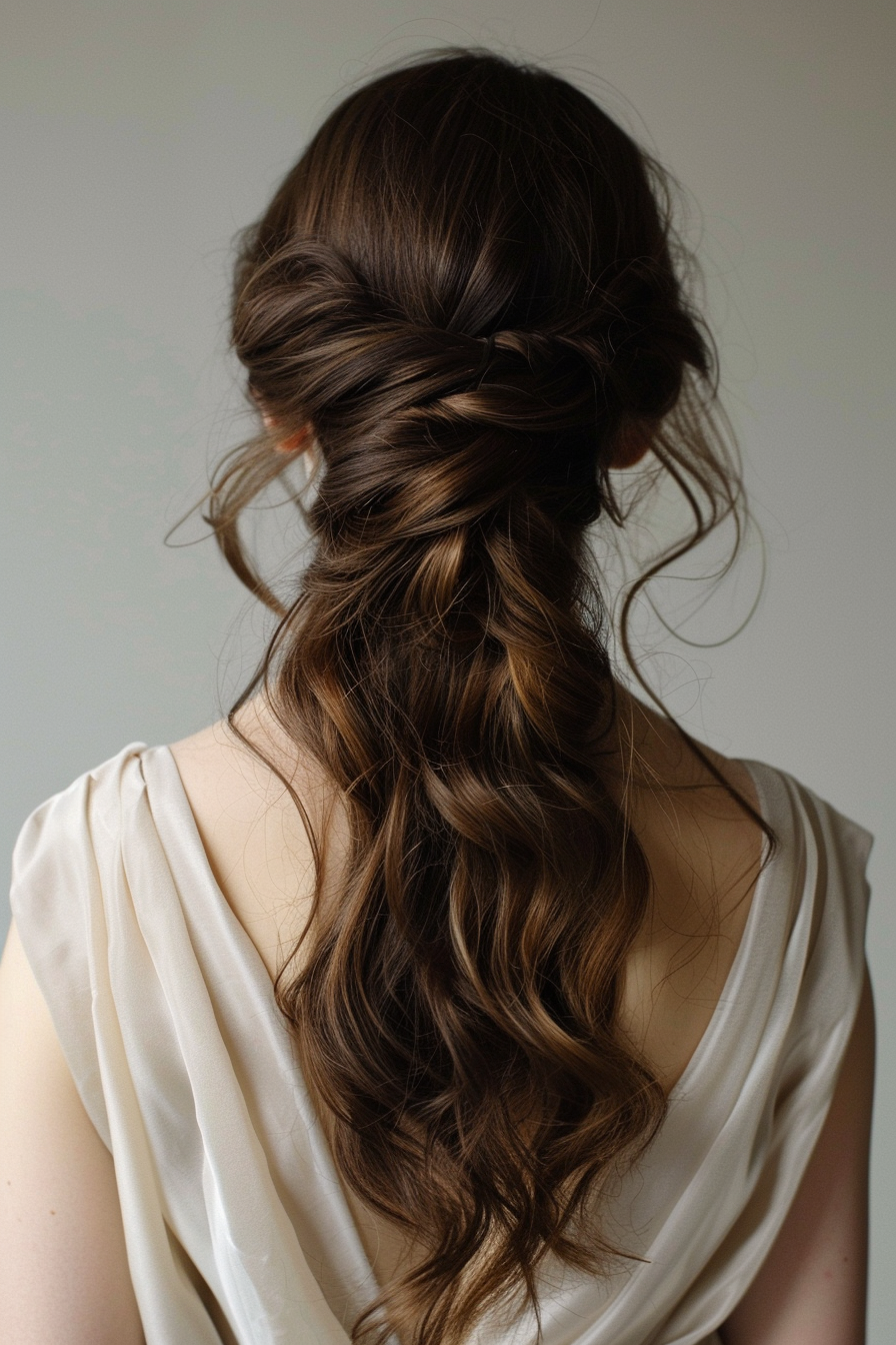 13 Elegant Half-Up Half-Down Wedding Hairstyles – NeedleStar