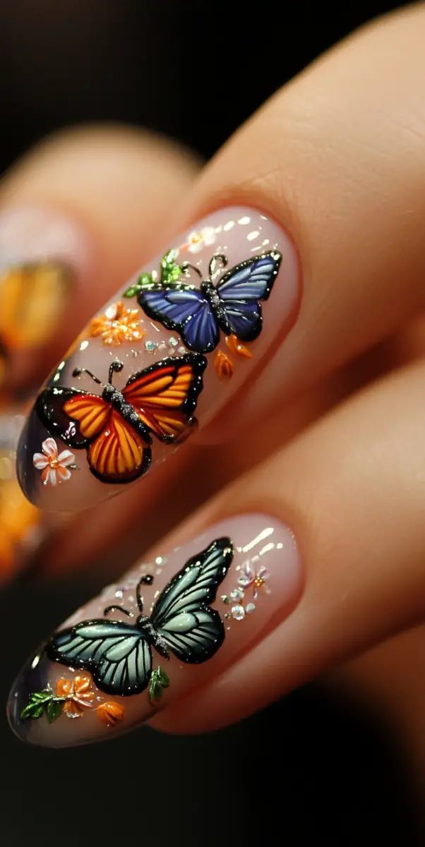 13 Butterfly Nail Designs to Spread Your Wings – NeedleStar