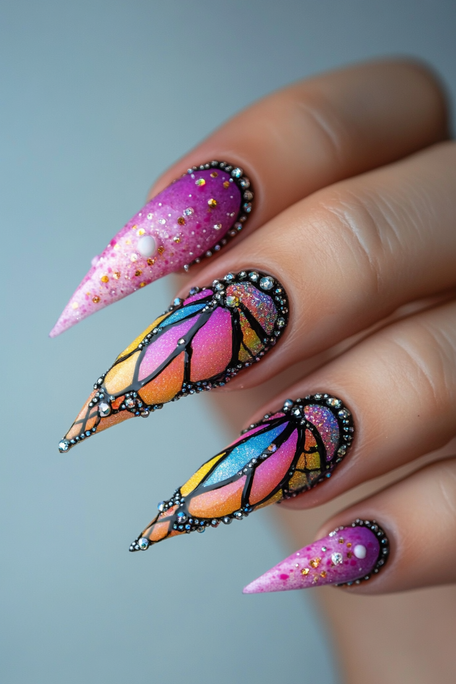 13 Butterfly Nail Designs to Spread Your Wings – NeedleStar