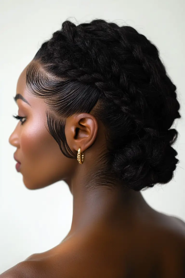 13 French Roll Hairstyles For Black Women – NeedleStar