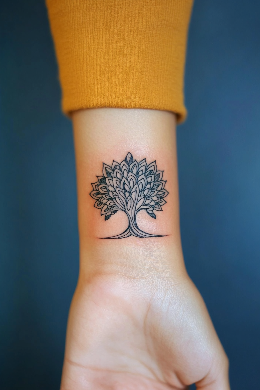 Beautify Your Wrist With 13 Mandala Tattoo Ideas – NeedleStar