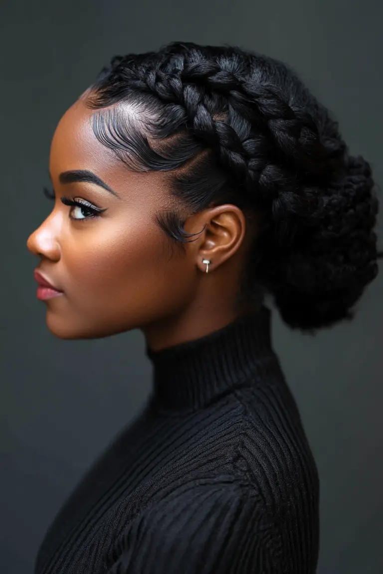 13 French Roll Hairstyles For Black Women – NeedleStar