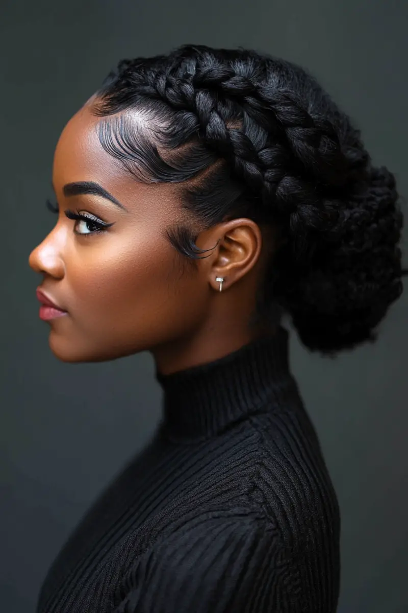 13 French Roll Hairstyles For Black Women – NeedleStar