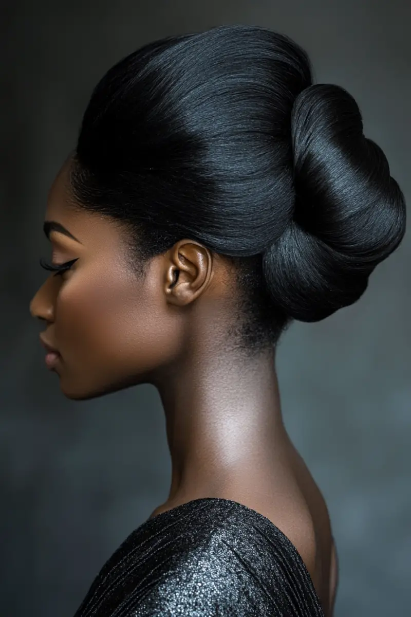 13 French Roll Hairstyles For Black Women – NeedleStar