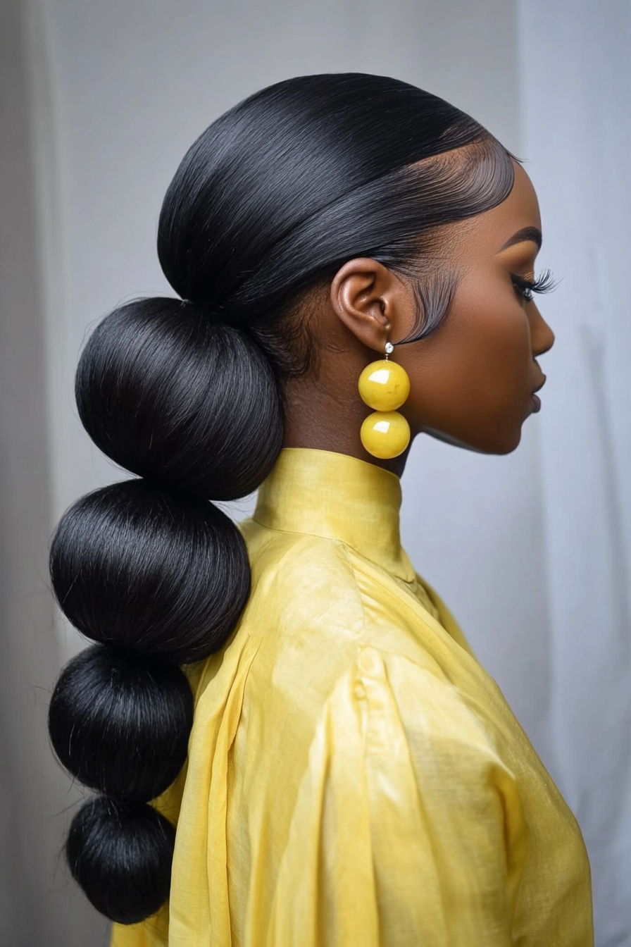 13 Black Hair Bun Styles You Must Try - NeedleStar
