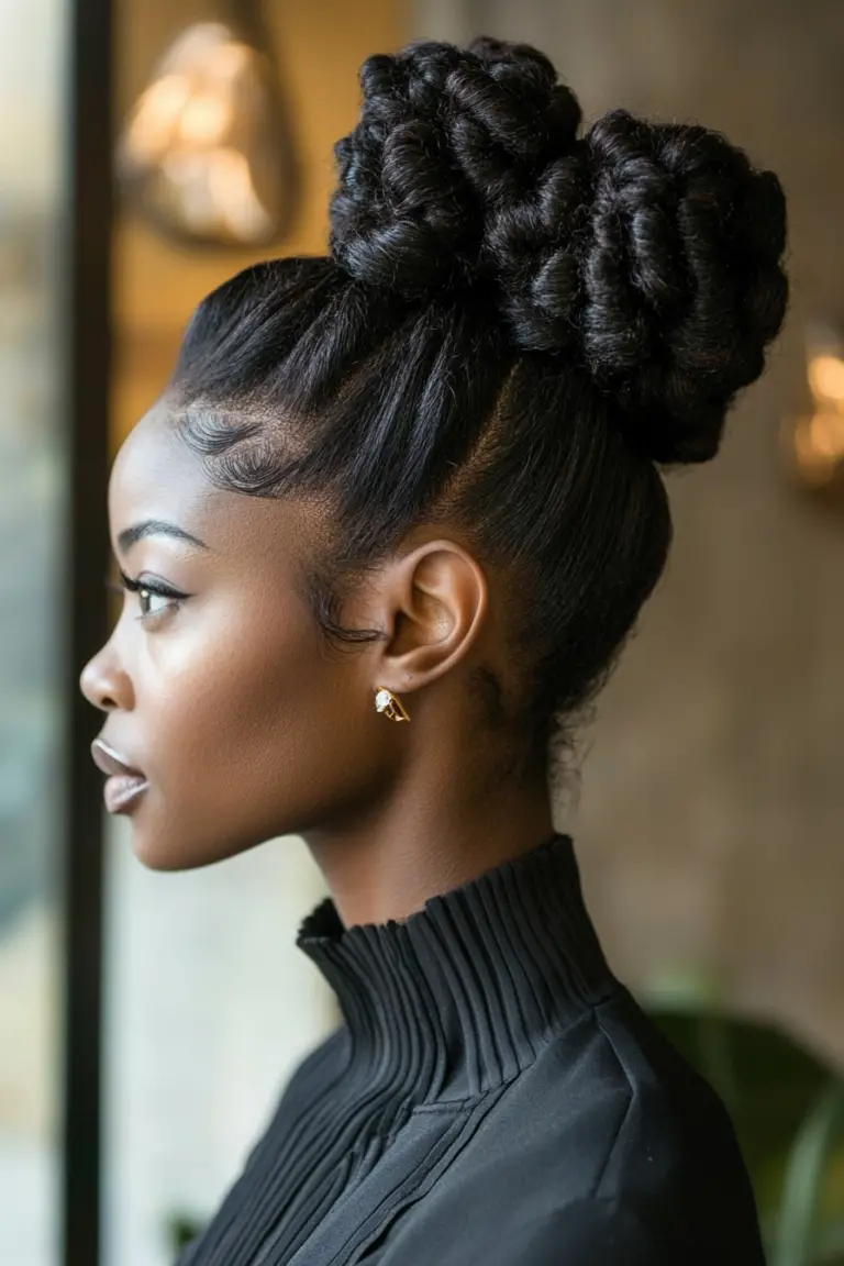 13 Black Hair Bun Styles You Must Try – NeedleStar