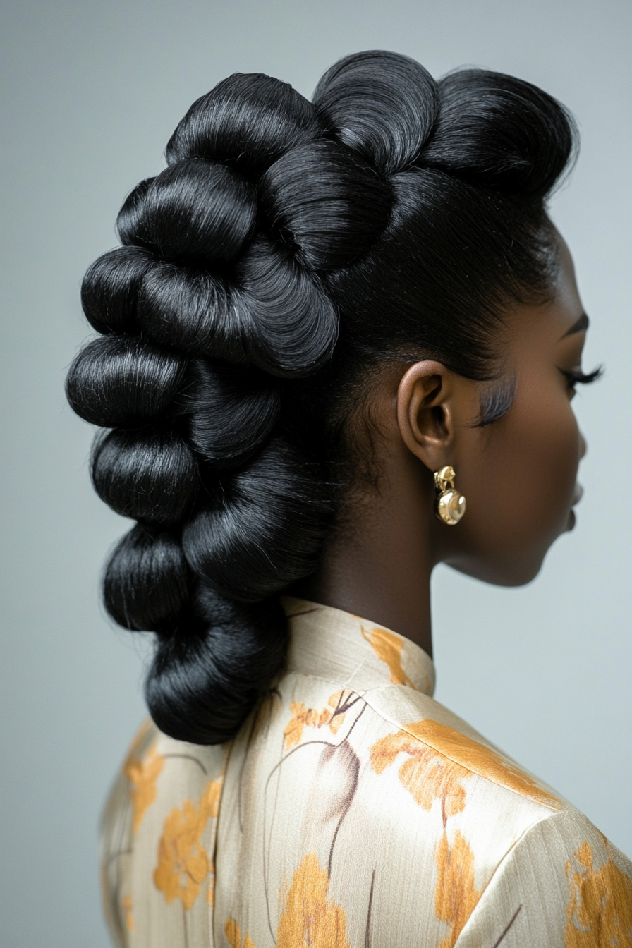 13 French Roll Hairstyles For Black Women – NeedleStar