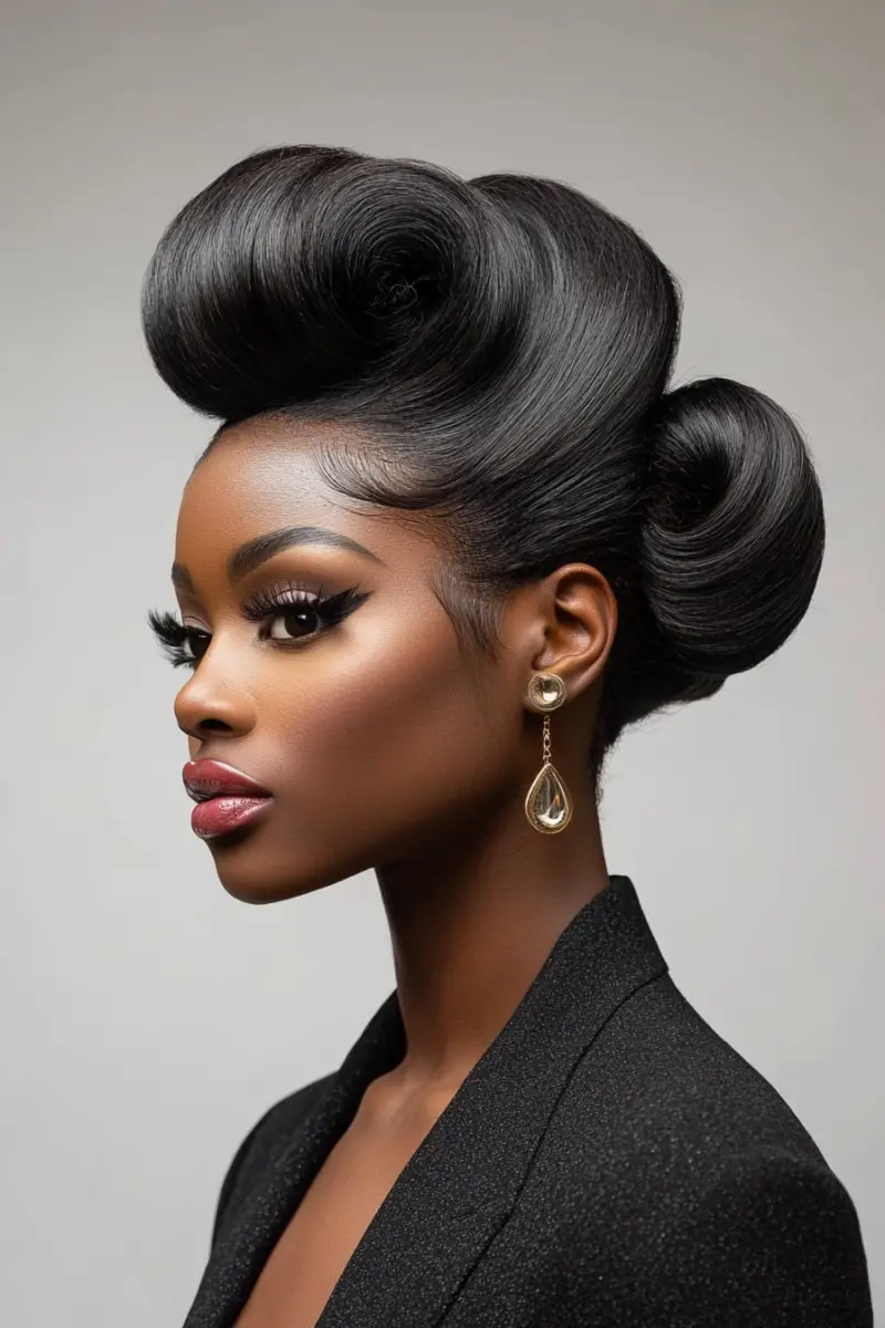 13 French Roll Hairstyles For Black Women – NeedleStar