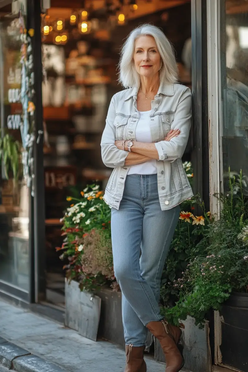13 Stylish Jeans Ideas For Seniors Who Love Fashion – NeedleStar