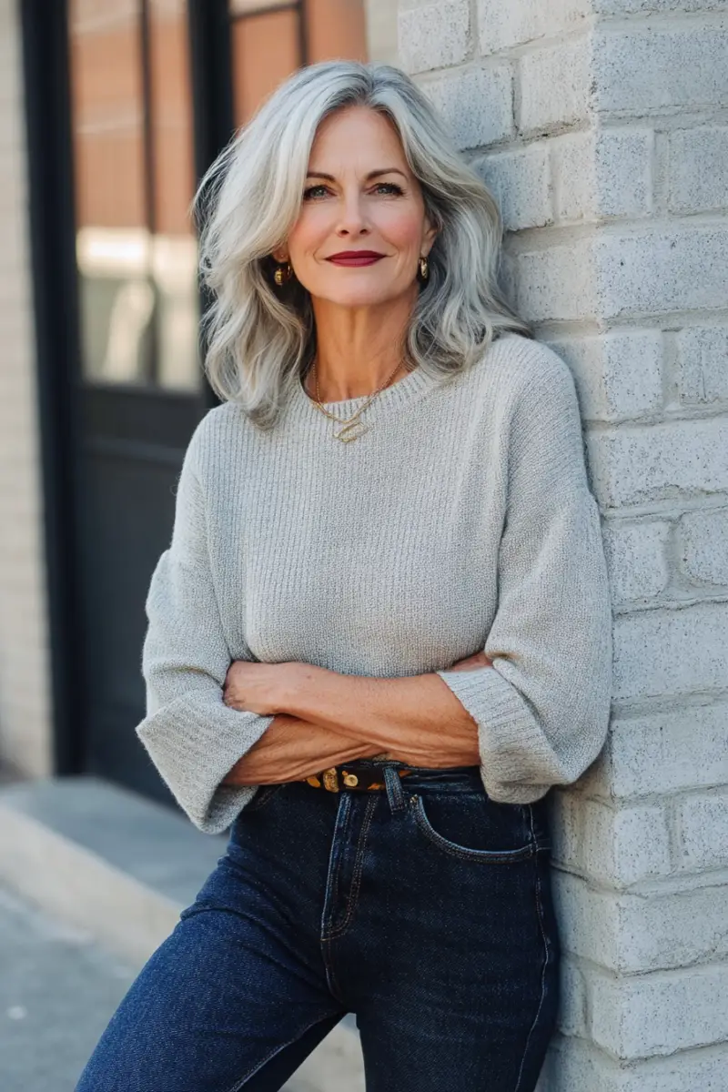 13 Stylish Jeans Ideas For Seniors Who Love Fashion – NeedleStar
