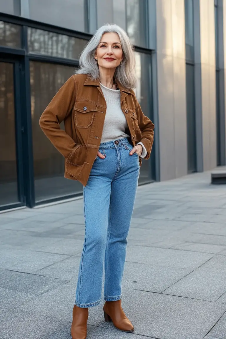 13 Stylish Jeans Ideas For Seniors Who Love Fashion – NeedleStar