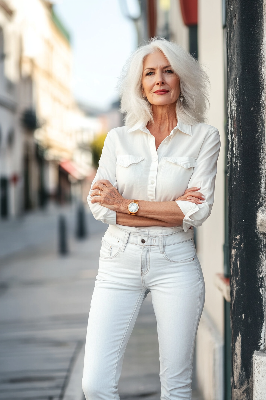13 Stylish Jeans Ideas For Seniors Who Love Fashion – NeedleStar