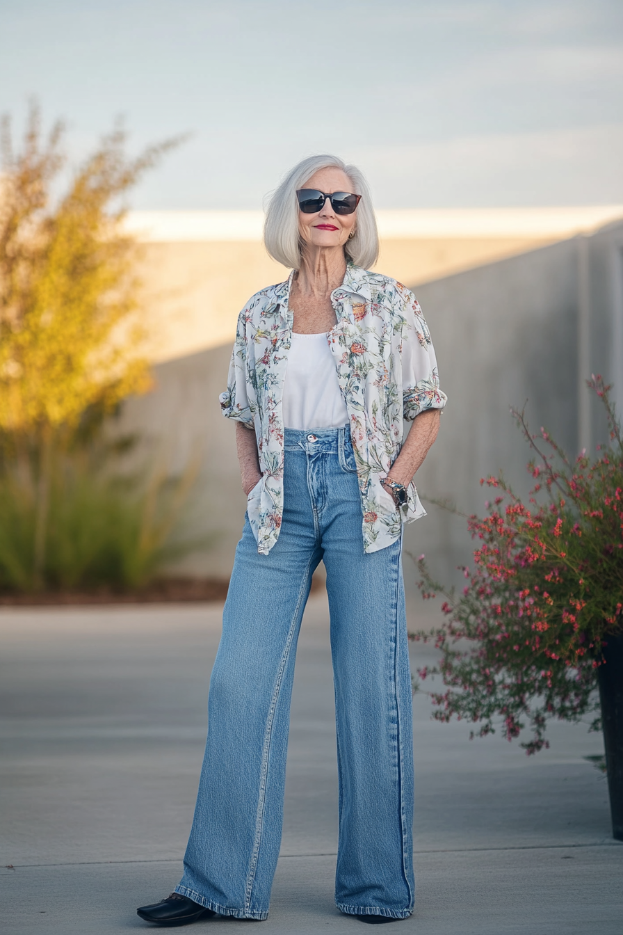13 Stylish Jeans Ideas For Seniors Who Love Fashion – NeedleStar