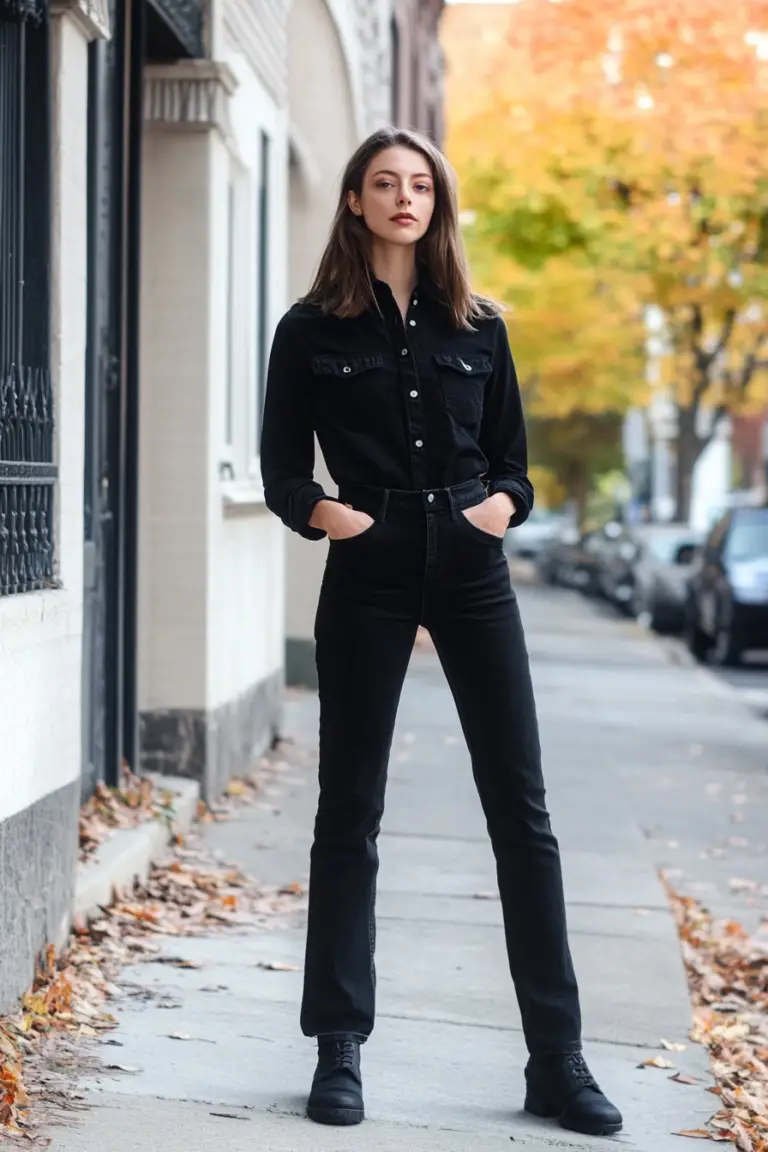 13 Stunning All-Black Outfits You Must Try – NeedleStar
