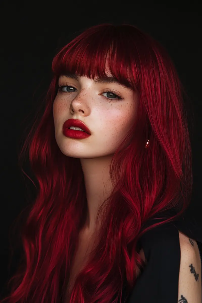13 Captivating Chocolate Cherry Hair Colors – NeedleStar