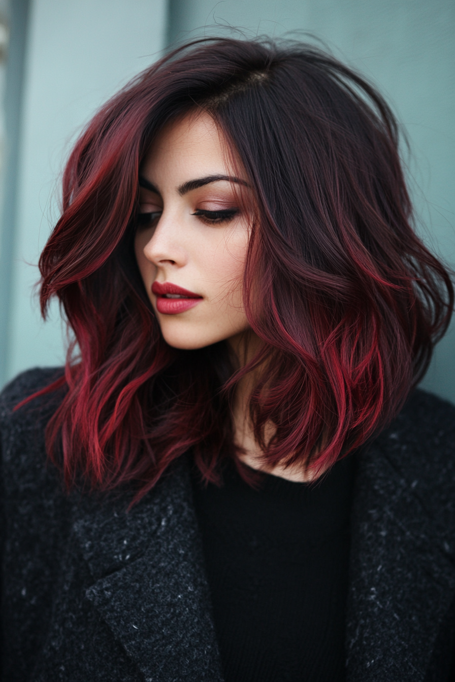 13 Must-Try Cherry Cola Balayage Ideas – NeedleStar