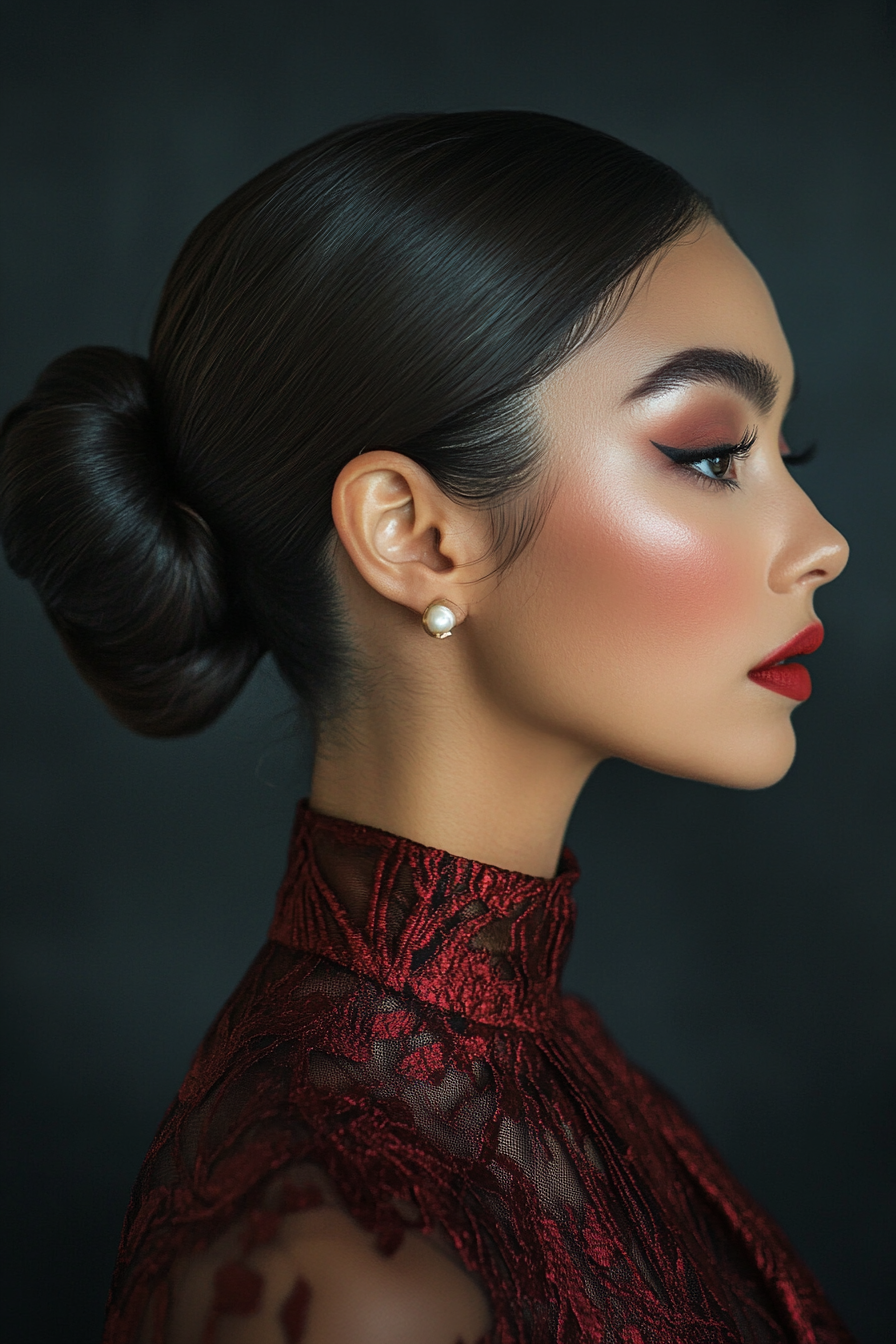 13 Hairstyles To Match Your High Neck Dress! – NeedleStar