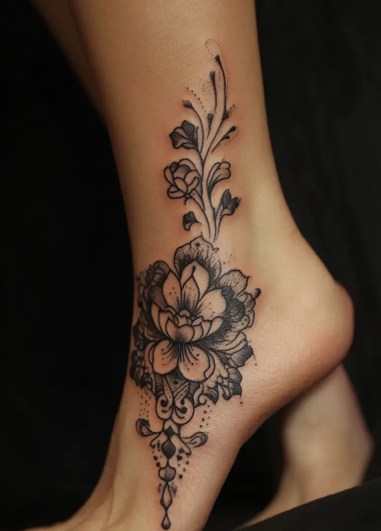 13+ Beautiful Feet Tattoos For Women To Inspire You – NeedleStar