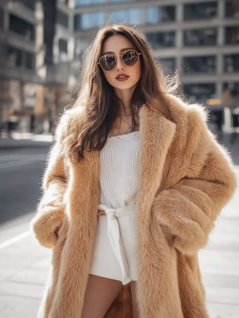 13 Stylish Fur Jacket Outfits For A Glamorous Touch – NeedleStar