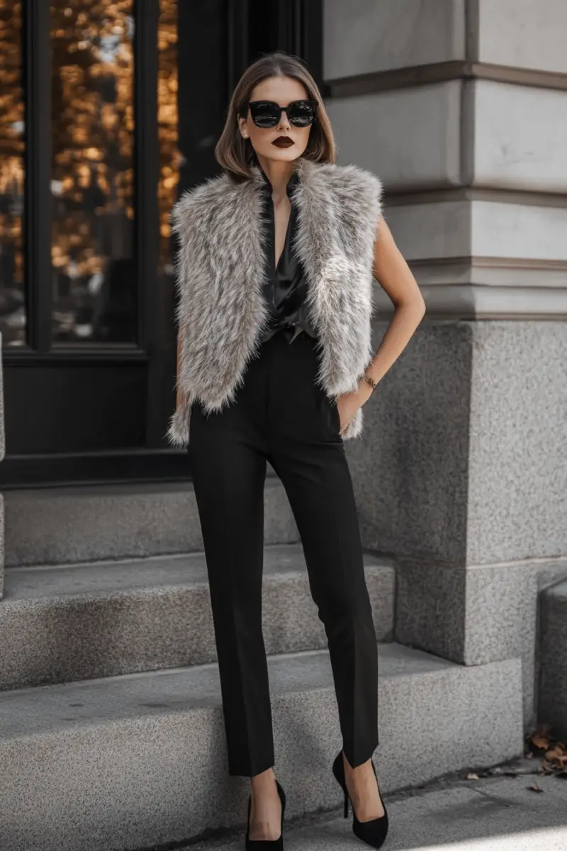 13 Stylish Fur Jacket Outfits For A Glamorous Touch – NeedleStar